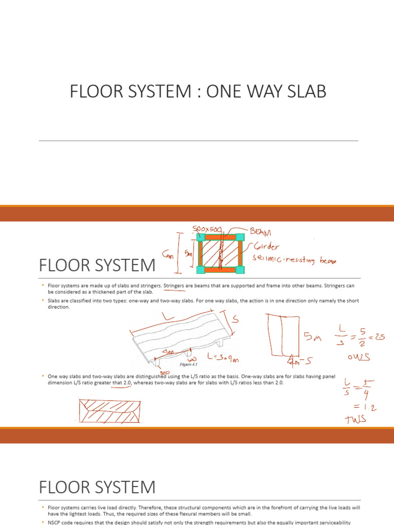 Struarch Lecture Floor System Ows 2.0 | PDF | Beam (Structure ...