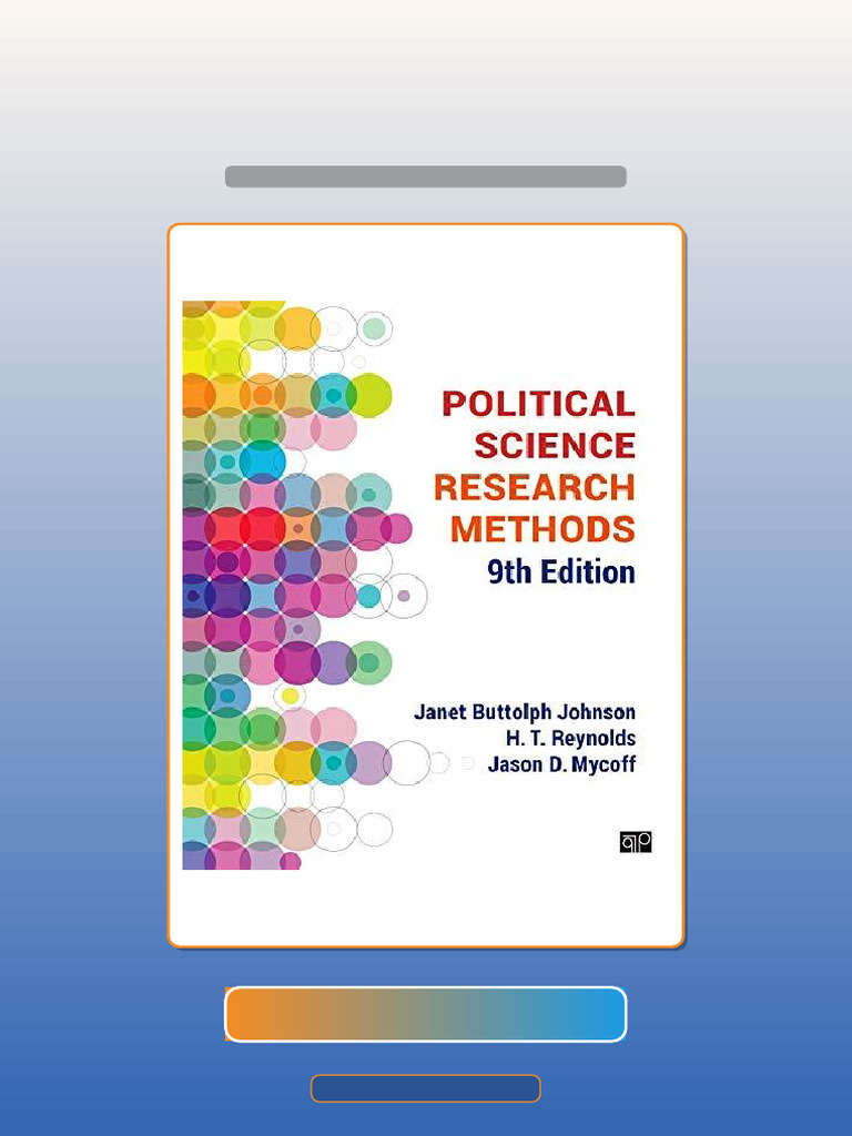 Political Science Research Methods Ebook and TestBank Bundle Get It Now ...