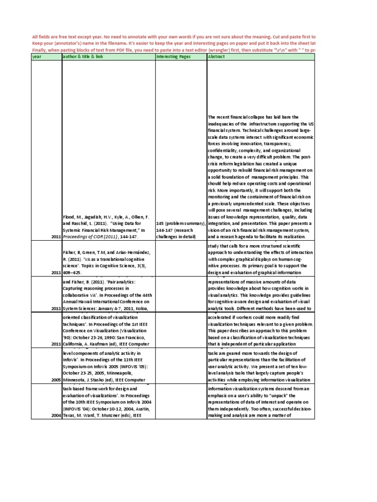 ArticleAnnotationSheet ThomasDang | PDF | Visualization (Graphics ...