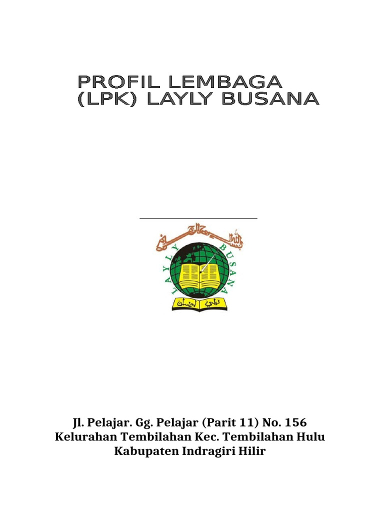 Profil Lembaga | PDF