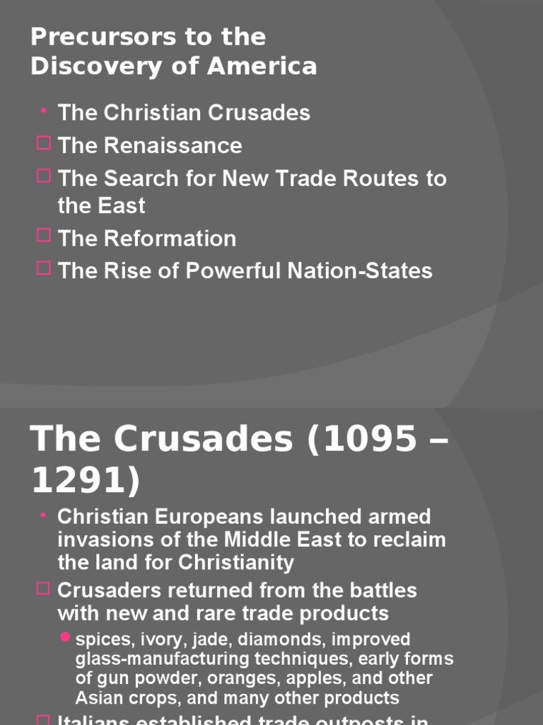 History 11 - Precursors To European Exploration | PDF | Travel