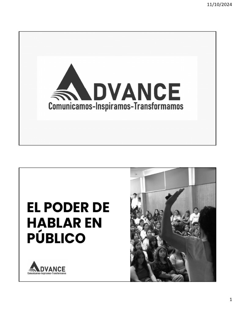 Manual Hablar en Publico | PDF | Hablar en público | Ansiedad
