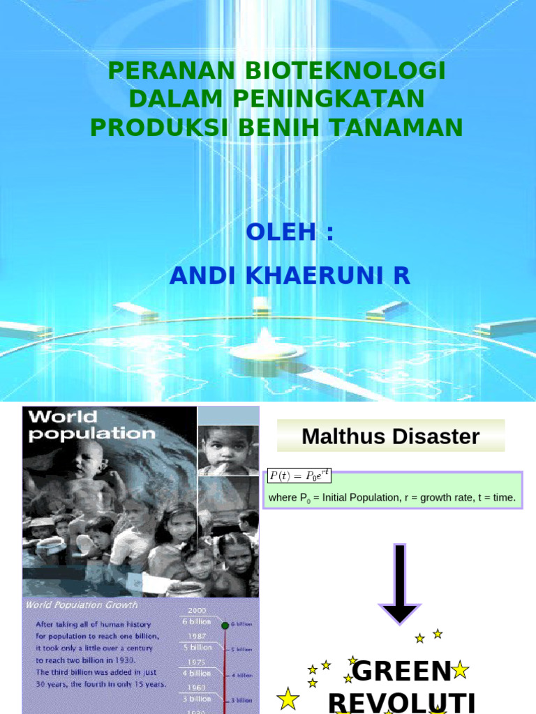 Materi 3. Ekofisiologi Benih A.khrni | PDF | Plant Breeding | Rice