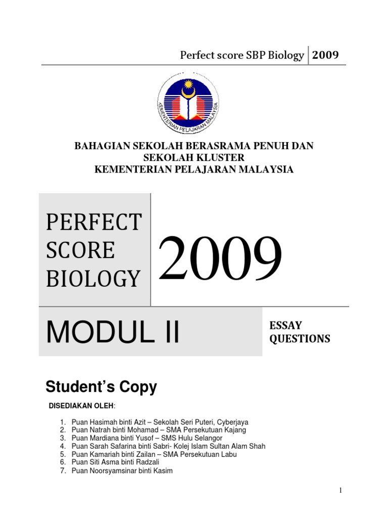 Module II Student | PDF