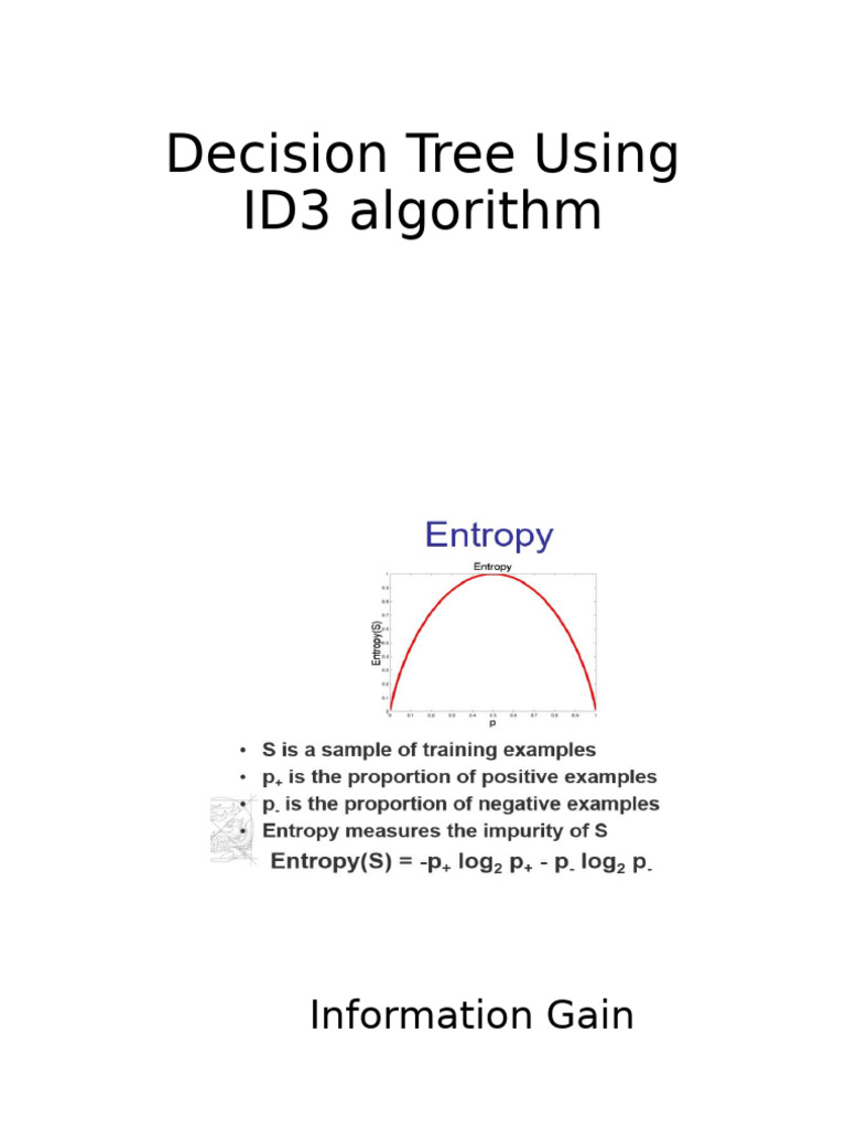 Decision Tree Using ID3 | PDF
