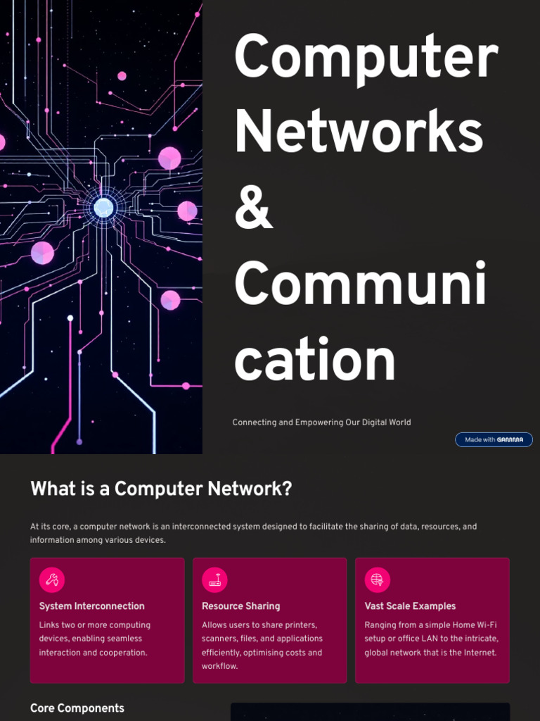 Computer Networks: Types & Future Trends | PDF | Computer Network ...
