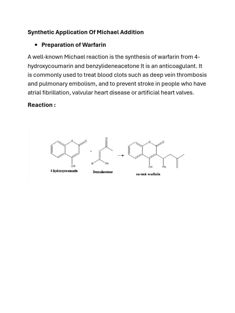 Michael Addition | PDF