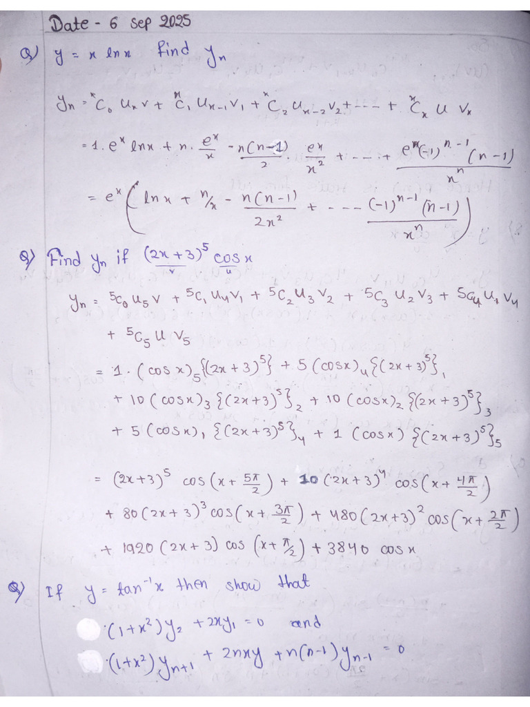 Math, S Note | PDF