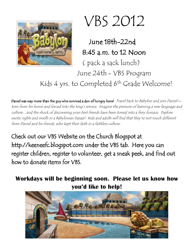 VBS Flyer | PDF