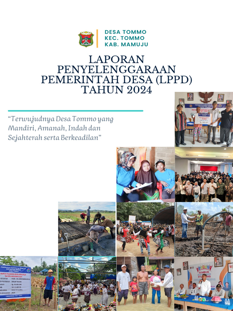 Laporan LPPD Desa Tommo 2024 | PDF