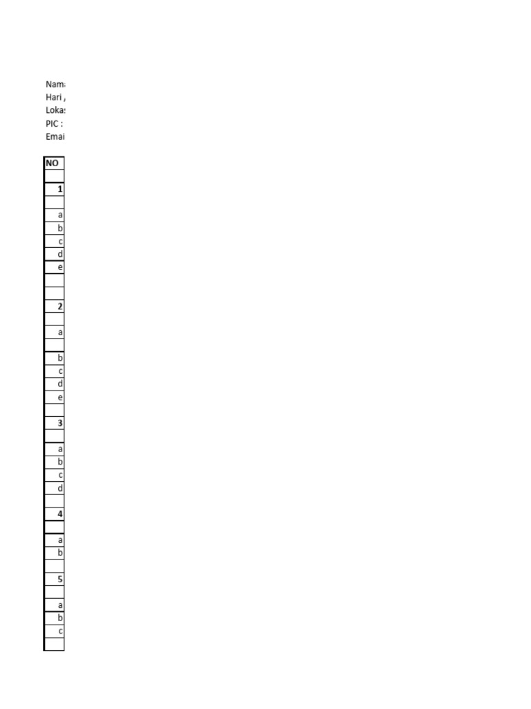 Form HALAL - Audit SJH | PDF