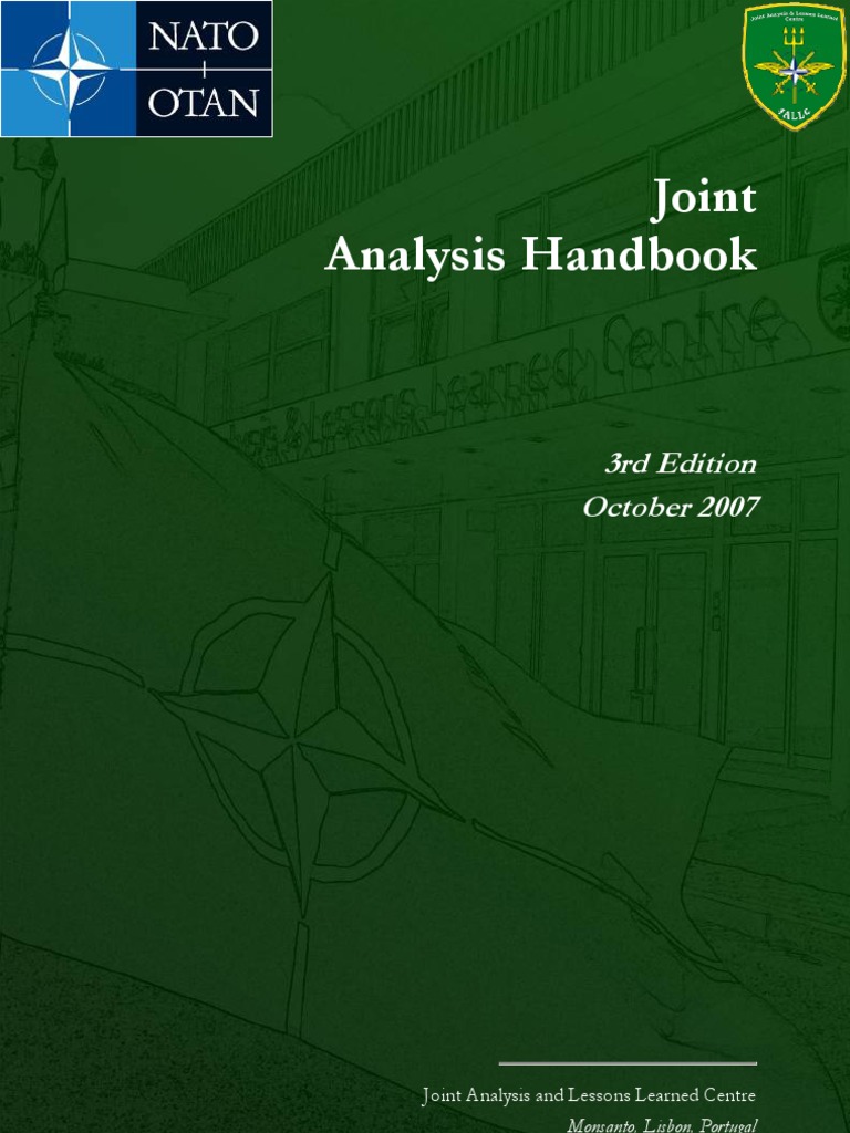 Joint Analysis Handbook 3rd Edition | PDF | Intelligence Analysis | Expert