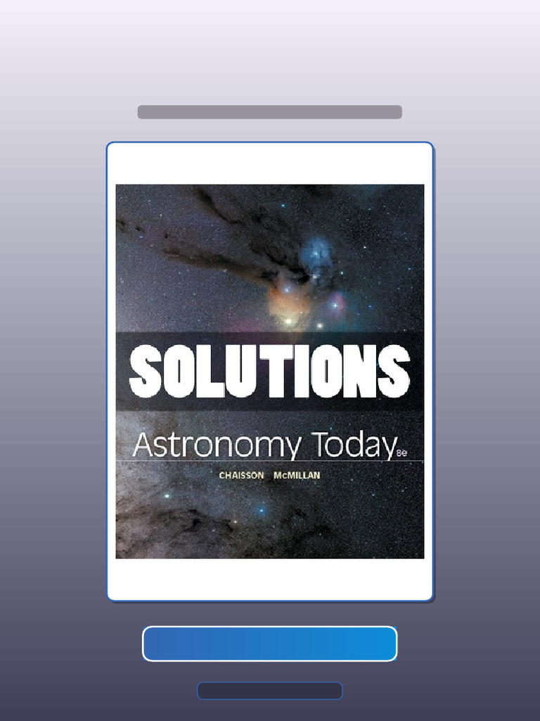 Astronomy Today 8th Edition Chaisson Ebook and TestBank Bundle Get PDF ...
