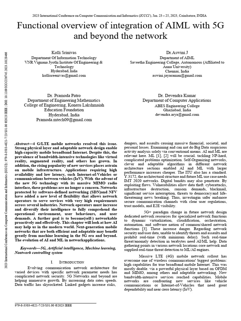 AIML | PDF | Artificial Intelligence | Intelligence (AI) & Semantics