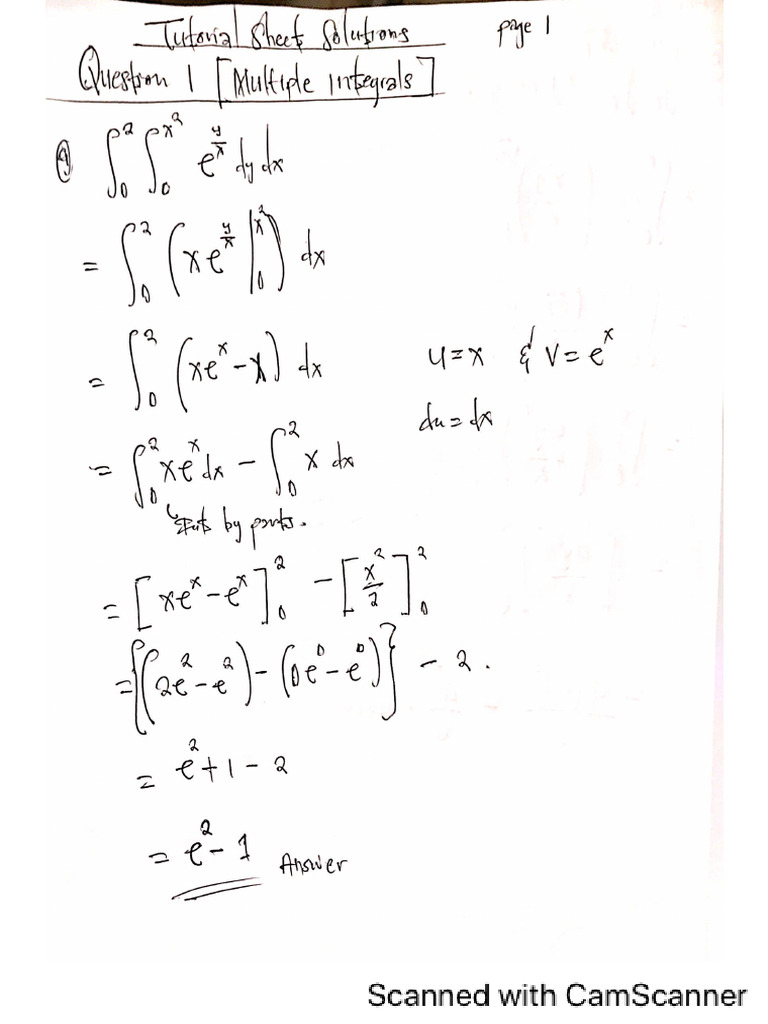 Academic Agency Tutorial Sheet Solutions | PDF