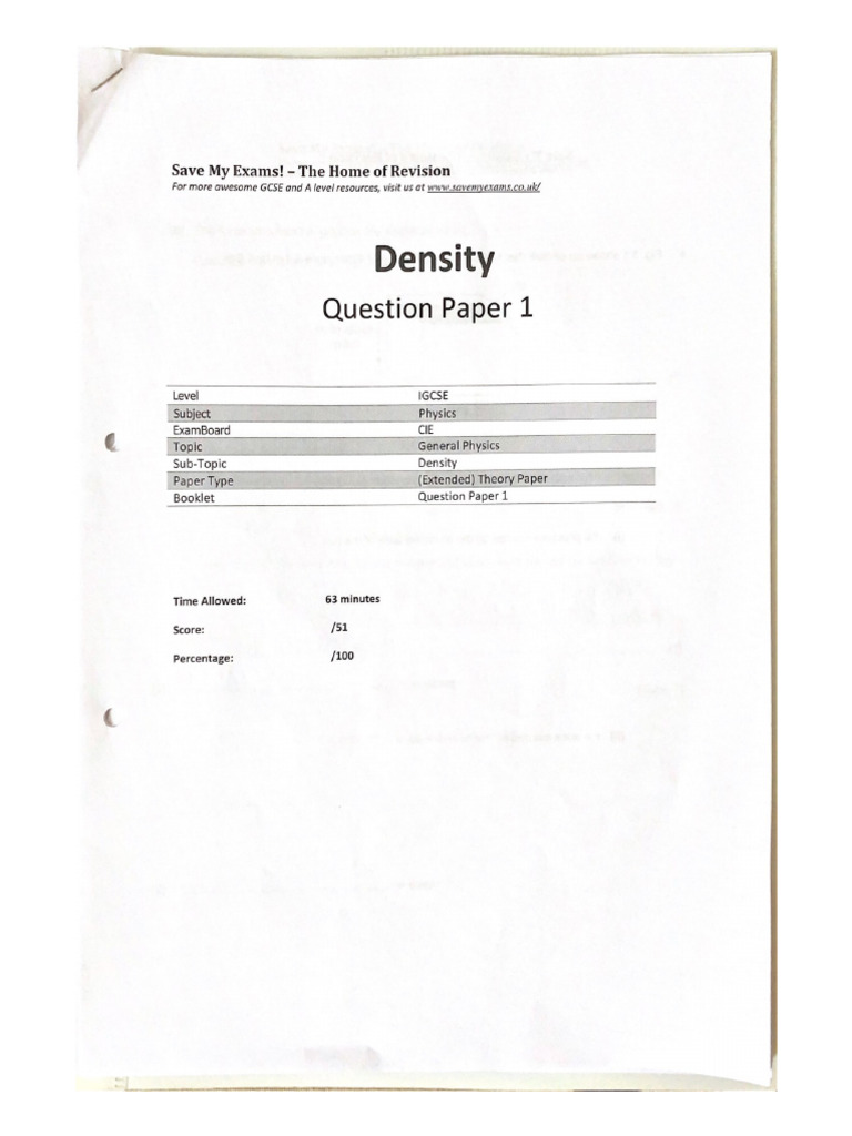 Density | PDF