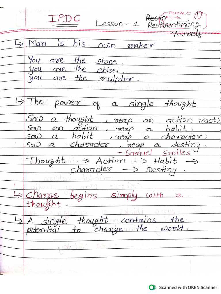 Ipdc Imp Notes | PDF