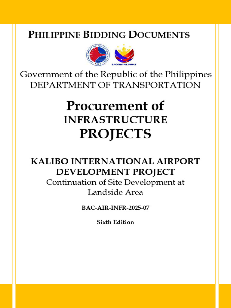 PBD For Kalibo Airport 2024 Savings 0625 | PDF | Lease | Value Added Tax