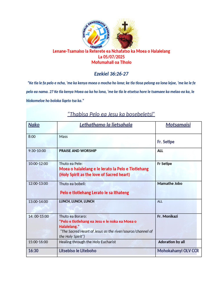 Renewal Programme 05 July 2025 | PDF