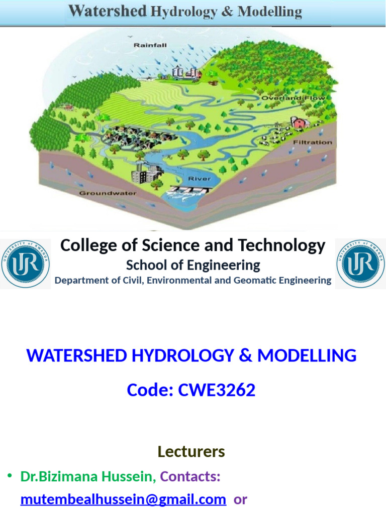 Watershed Hydrology & Modeling Course | PDF | Drainage Basin ...