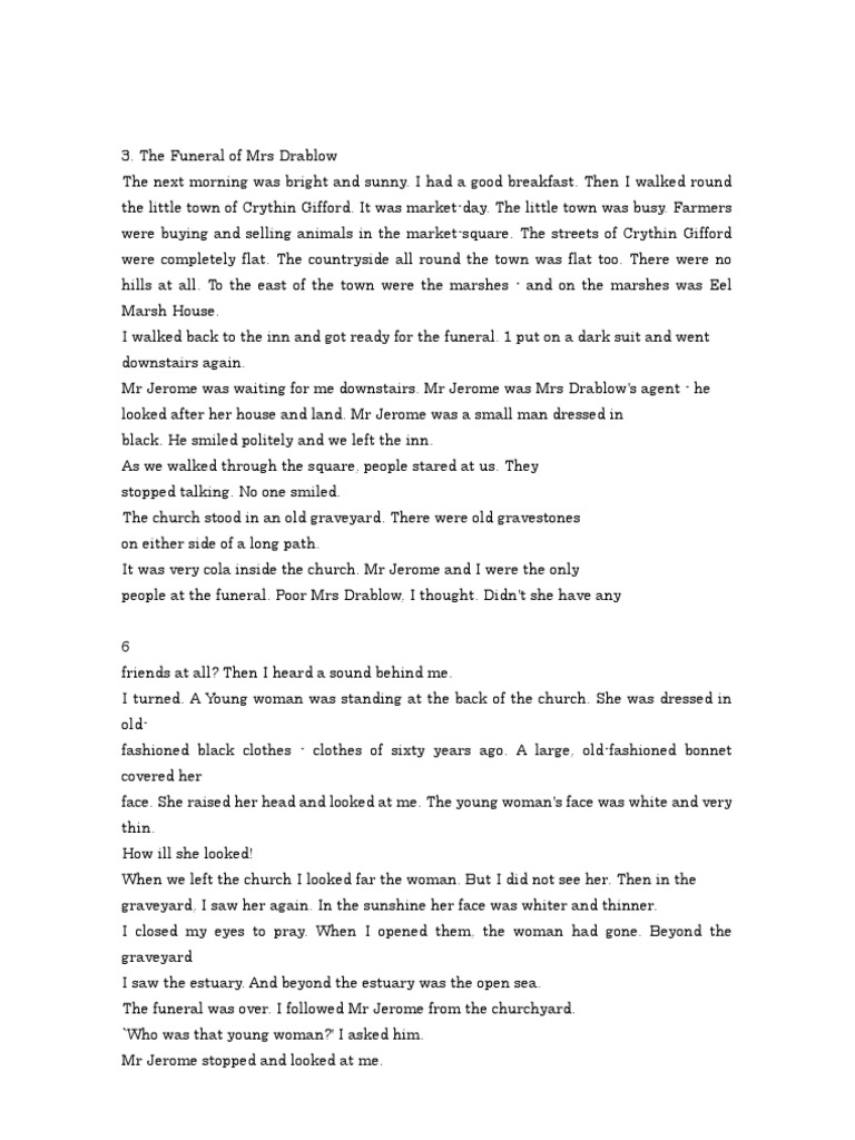 The Woman in Black | PDF