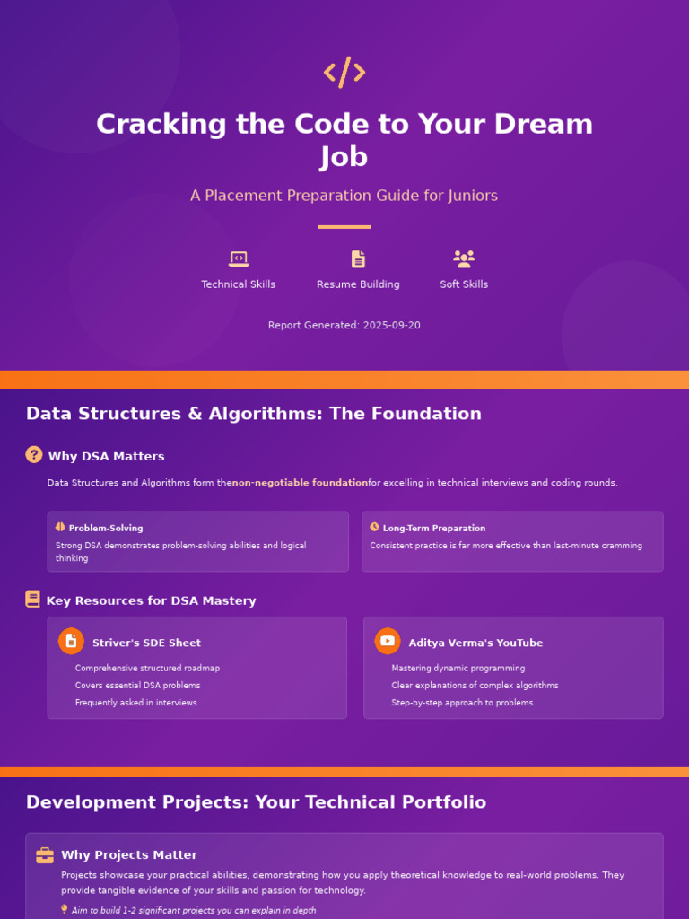 K-PREP Placement Prep Session 2.0 by Ankit Kumar | PDF | Communication ...