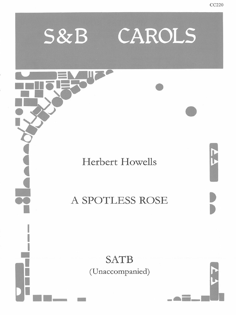 A Spotless Rose | PDF