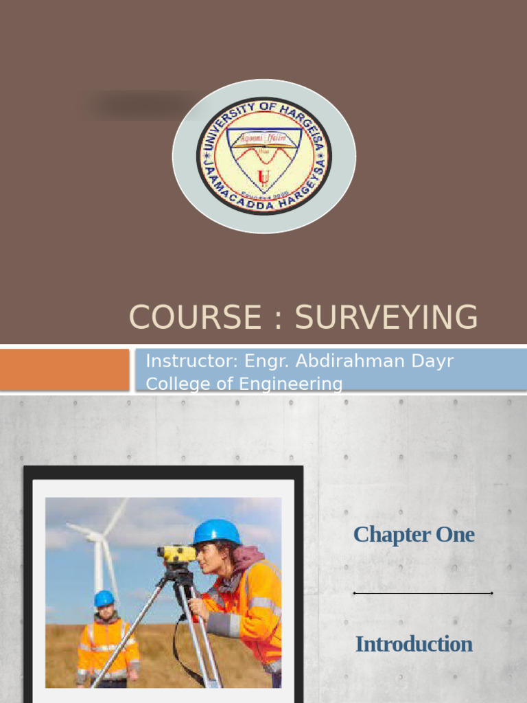 Introduction to Surveying Techniques | PDF | Surveying | Cartesian ...