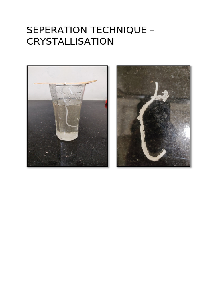 Seperation Technique | PDF