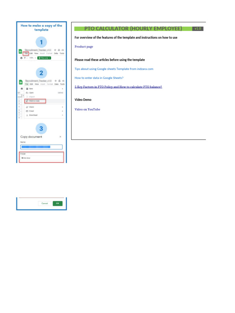 Hourly Employee PTO Calculator | PDF | Workweek And Weekend | Pentecost