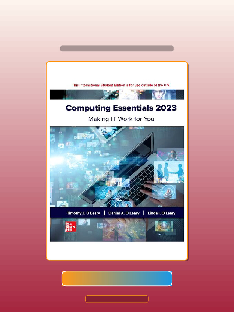 Complete Computing Essentials 2023 29th Edition Timothy OLeary HQ File ...