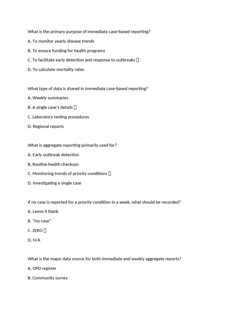 Immediate Case-Based Reporting Guide | PDF | Health Professional | Measles