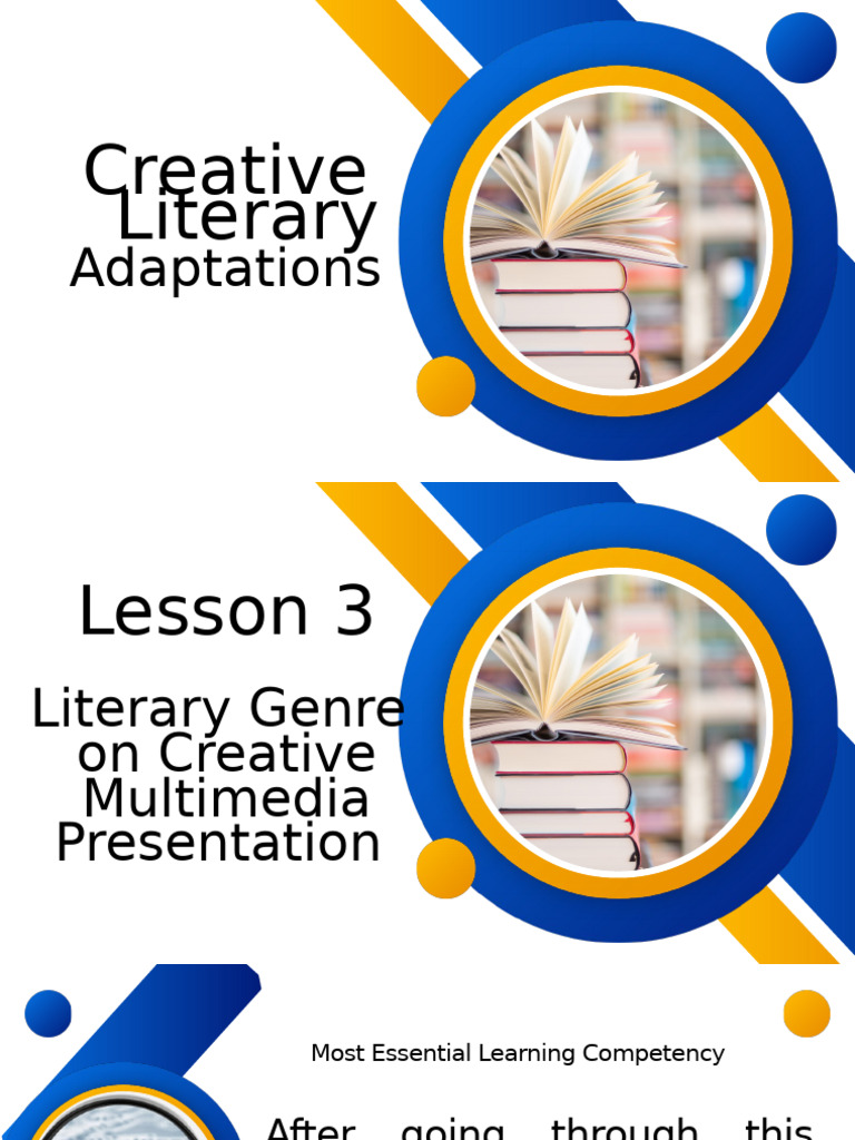 Q2Module3Lesson3 On Creative Multimedia Presentation | PDF | Multimedia ...