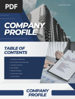 Comprehensive Company Profile Template | PDF