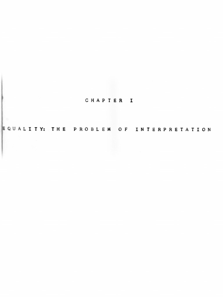 Chapter 1 of National Security About The Law | PDF | Egalitarianism ...