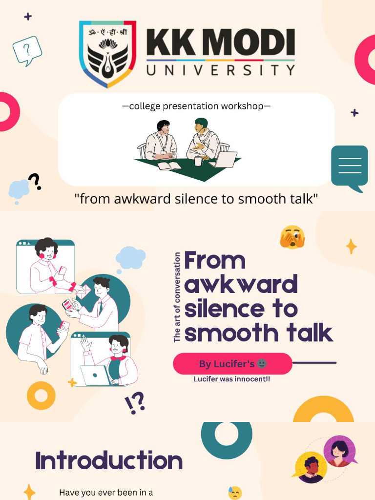 Awkward Silence To Smooth Talk-2 | PDF