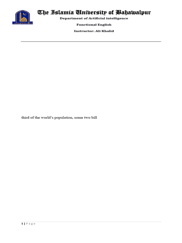 Lesson 1 (Introdcution To Functional English) | PDF | Metacognition ...