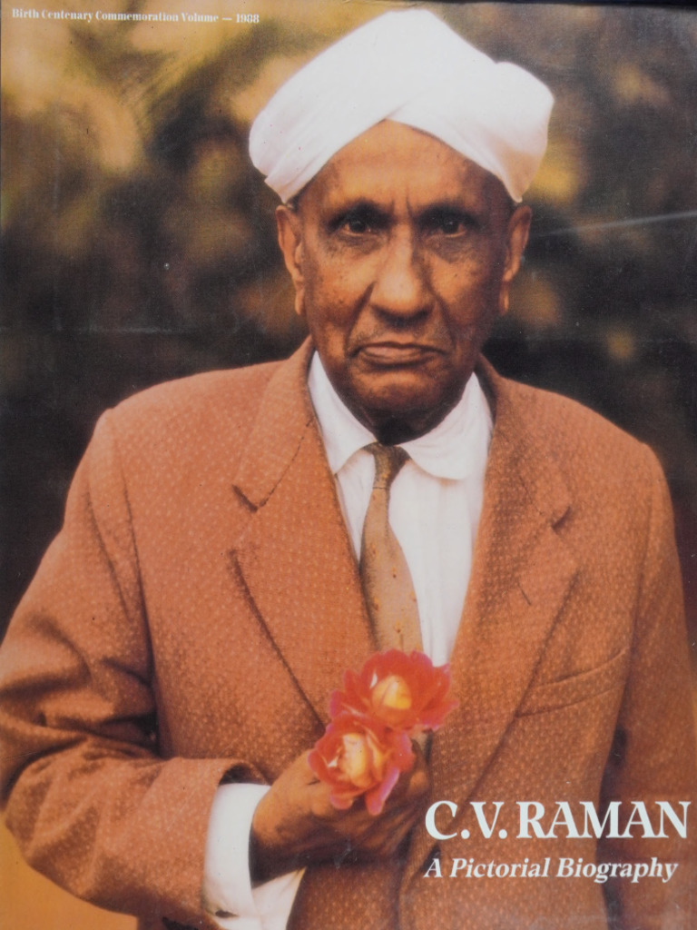 C V Raman A Pictorial Biography Chandrasekhara Venkata Raman S | PDF ...