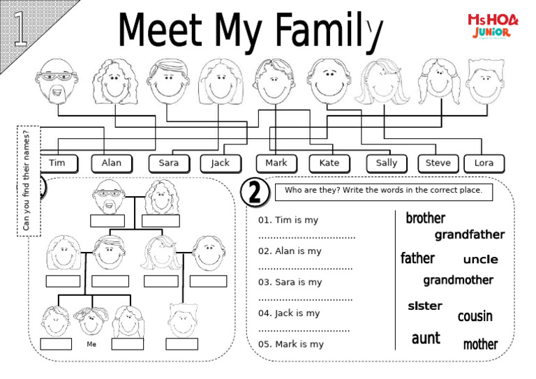 Family Tree Homework | PDF
