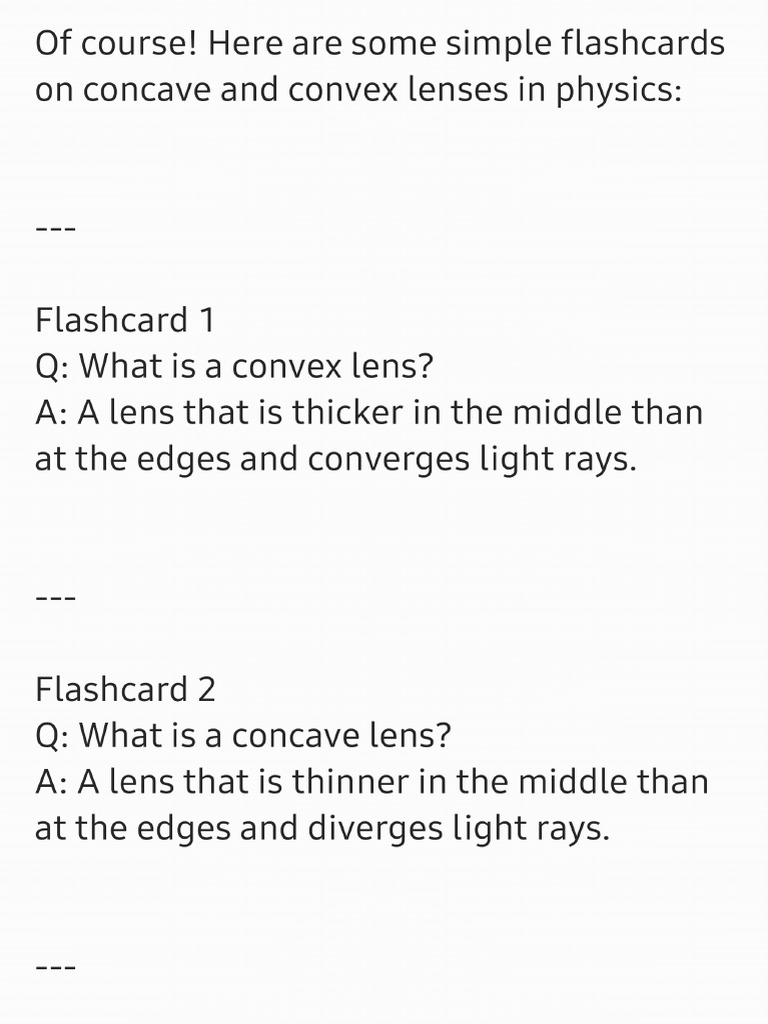 Concave and Convex | PDF