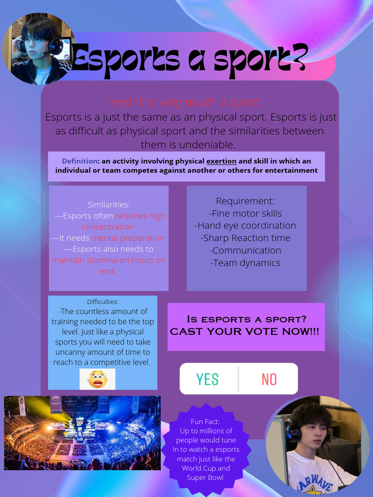 Esports: A Competitive Sport Explained | PDF