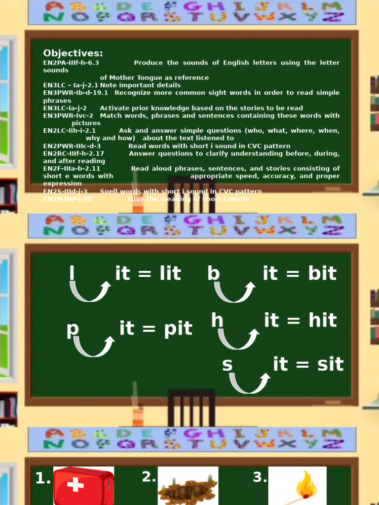 English Phonics and Reading Objectives | PDF
