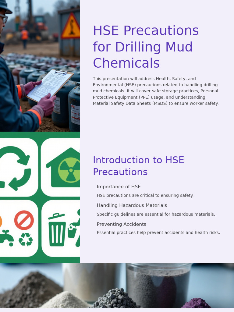 HSE Precautions For Drilling | PDF | Safety | Occupational Safety And ...