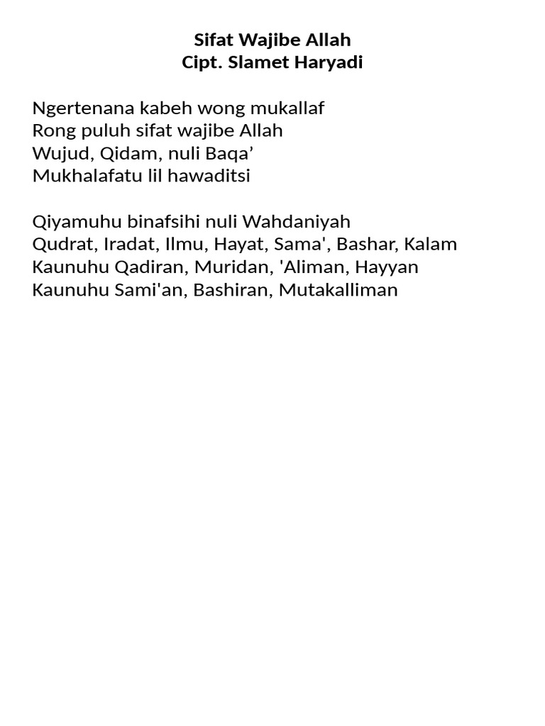 Lirik Duet Mapsi 2024 | PDF