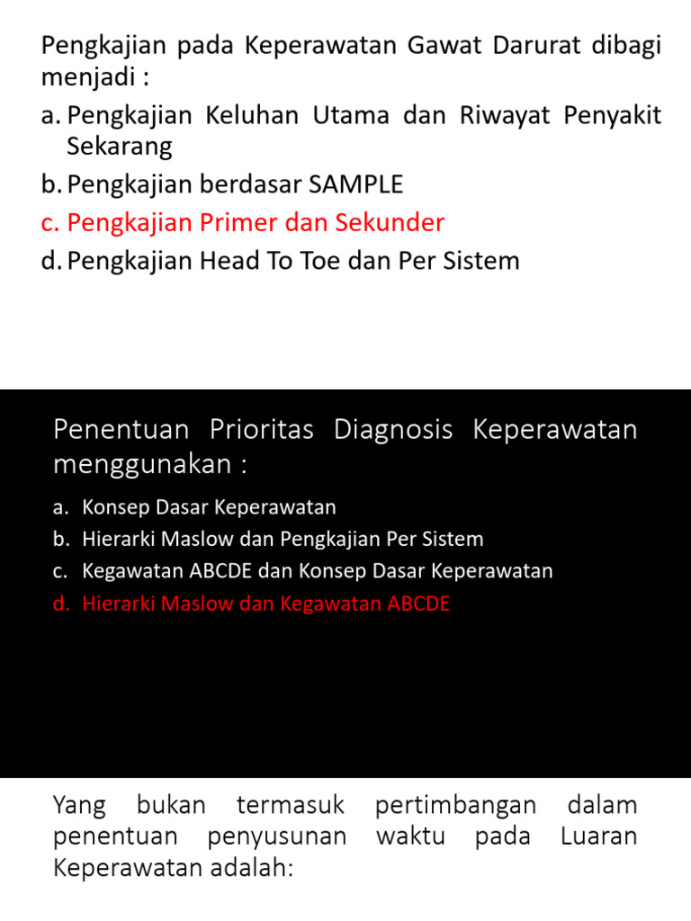 Soal Askep Gadar | PDF