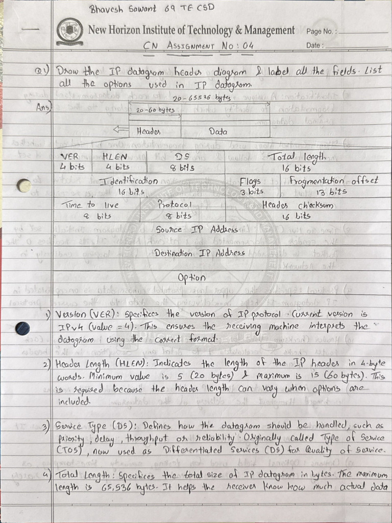 Bhavesh Sawant CN Assignment 4 | PDF