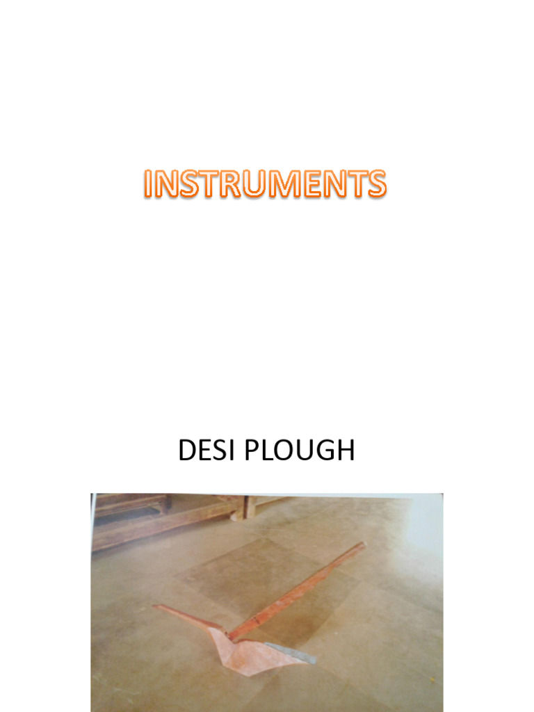 Ede Kunte Agricultural Tools Overview | PDF
