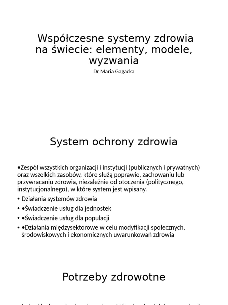 Maja Systemy Zdrowia | PDF