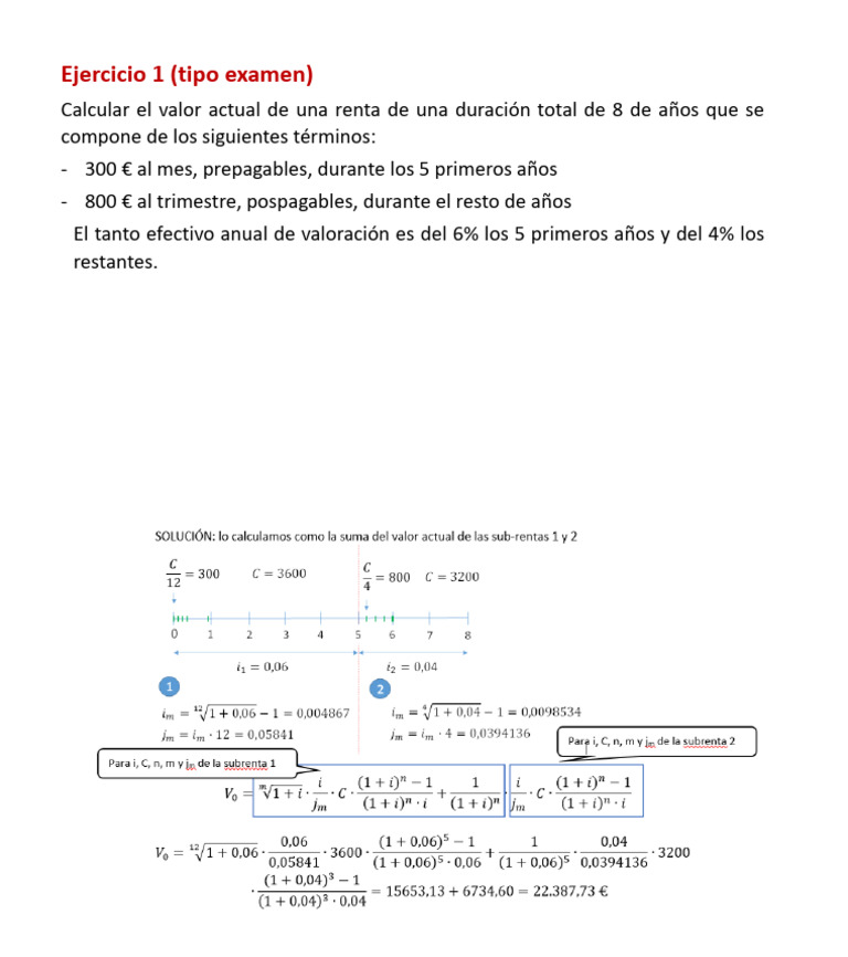 Ejercicio Tipo Examen | PDF