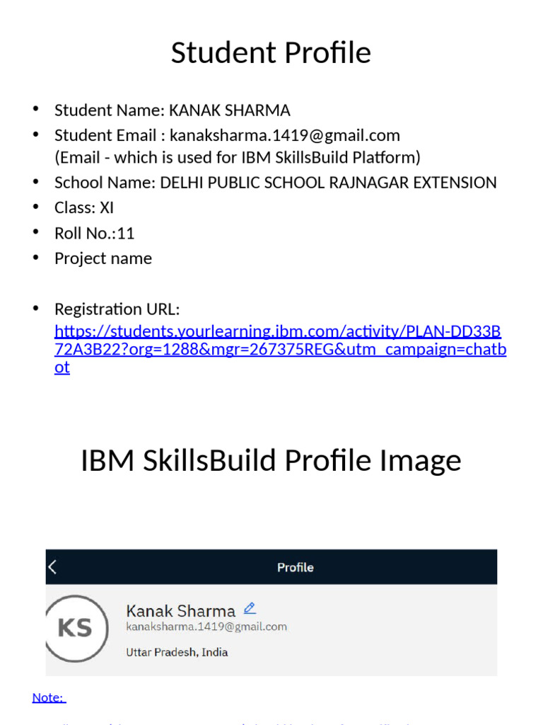Student Project Presentation Template | PDF
